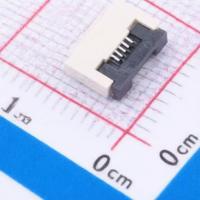 China 0.5mm Pitch FPC FFC Connector JUSHUO AFC01-S05FCA-HF Featuring Series Locking for Electrical Contact for sale