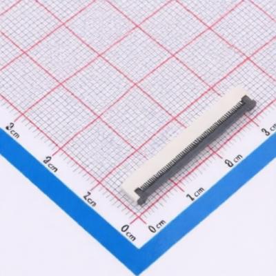 China Secure Series Locking Mechanism 0.5mm Pitch FPC FFC Connector JUSHUO AFC01-S54FCA-HF for Cable Performance for sale