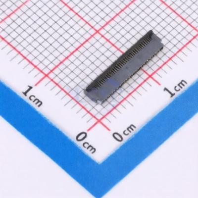 China Secure locking FPC FFC connector 03mm pitch JUSHUO AFE07-S39FMA-HF suitable for flexible flat cables for sale