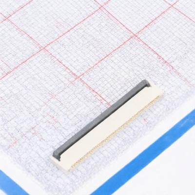 China Flexible flat cable connector 0.5mm pitch dual sided plug in rear flip design JUSHUO AFC24 S50FIA HF for sale