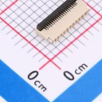 China Dual Sided Front Flip 0.3mm Pitch FPC FFC Connector JUSHUO AFE07-S21FMA-HF Flexible Flat Cable for sale