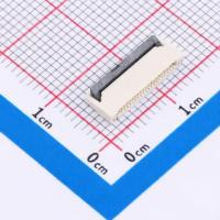 China Halogen Free FPC Flat Cable Connector JUSHUO AFC24-S20FIA-HF Double Sided Contact 0.5mm Pitch Design for sale