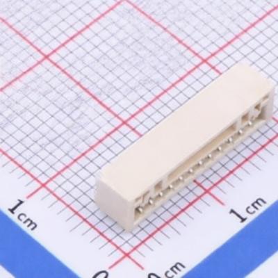 China Durable Horizontal SMT Connector JUSHUO GH125-S12DCA-00 1.25mm Pitch Latch Type Electrical Component for sale