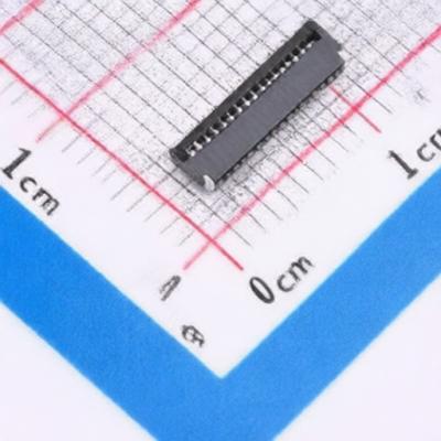 China FPC Connector Double Sided Front Insertion Rear Flip Model JUSHUO AFC42-S15FMA-1H with 0.5mm Pitch for sale