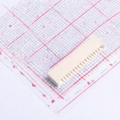 China Durable FPC FFC Connector JUSHUO AFA10-S16VCA-00 Double Sided Surface Mount Rated 125V 0.5A Current for sale