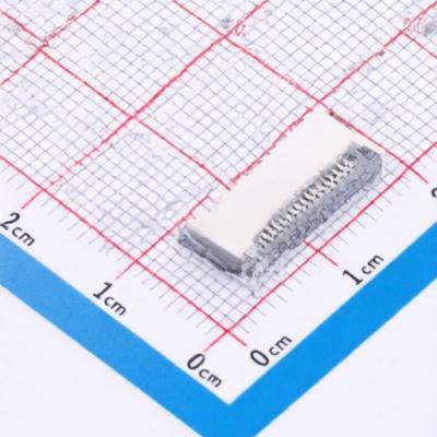 China FPC FFC Connector 0.5mm Pitch JUSHUO AFC01-S26FCA-HF Series Locking Halogen Free Dielectric Strength for sale