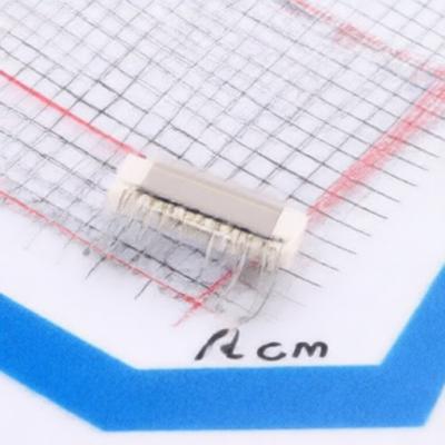China Flexible Flat Cable 05mm Pitch FPC FFC Connector JUSHUO AFC01-S12FCA-HF Featuring Series Locking Mechanism for sale
