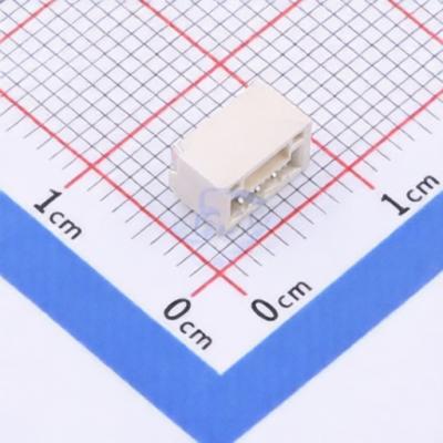China Secure Latch Horizontal SMT Connector 1.25mm Pitch JUSHUO GH125-S03DCA-00 for Circuit Integration for sale