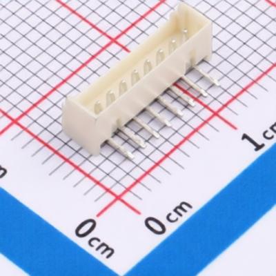 China Durable MX 1.25mm plug featuring bent pins JUSHUO JS12T-S08MXW-00 ideal for precise electronic applications for sale