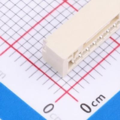 China SMT connector horizontal 1.25mm pitch latch type JUSHUO GH125-S08DCA-00 rated 50 volts 1 amp AC DC for sale