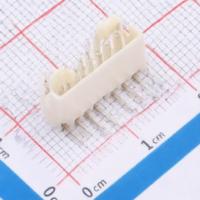 China Plug in Right Angle Header 2.0mm Pitch JUSHUO JS20T S06PHW 00 Featuring Tin Plated Brass Contacts for sale