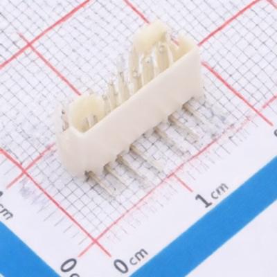 China Plug in Right Angle Header 2.0mm Pitch JUSHUO JS20T S06PHW 00 Featuring Tin Plated Brass Contacts for sale