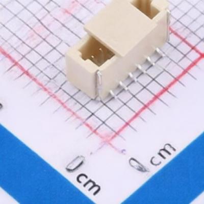 China Vertical surface mount connector JUSHUO SHB10-S06CCA-00 LCP UL94V-0 buckle mechanism suitable 1mm PCB for sale