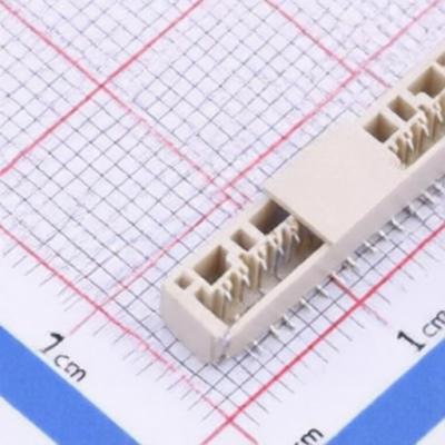 China Durable Electrical Connector JUSHUO GH125-S14CCA-00 1.25mm Pitch Horizontal SMT Connector with Latch for sale