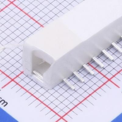 China Vertical SMT Connector 2.0mm Pitch JUSHUO AFC20-S07BCA-00 Rated Voltage 250V AC DC and Current 2.0A for sale