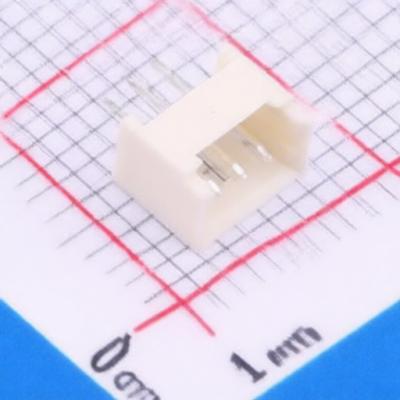 China JUSHUO JS12T S03MXA 00 1.25mm Plug In Straight Pin Connector ROHS Compliant Rated Voltage 200V AC DC for sale