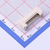 China 2.0mm horizontal SMT socket connector with buckle JUSHUO GH200-S08ACA-00 electronic component for sale