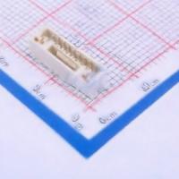 China Horizontal SMT connector latch 1.25mm pitch JUSHUO GH125-S09DCA-00 rated current 1.0A AC DC and ROHS certification for sale