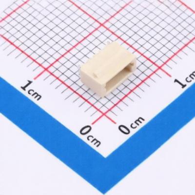 China 1 millimeter pitch SMT connector JUSHUO SHB10-S04DCA-00 with snap fit and nickel tin plating finish for sale