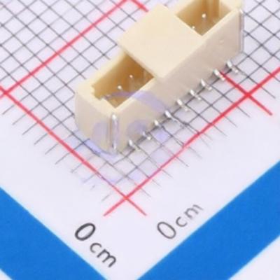 China Vertical Surface Mount Connector 1.0mm Snap Fit LCP Nickel Tin Plated JUSHUO SHB10-S09CCA-00 for PCB for sale