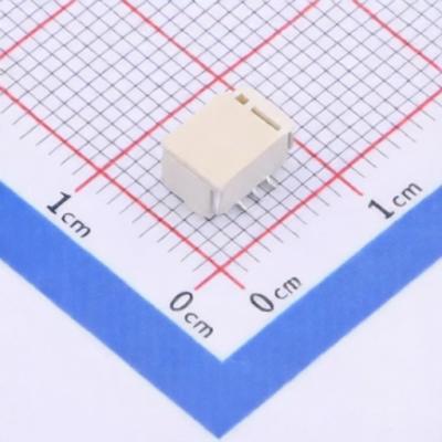 China 1.25mm Pitch Vertical SMT Connector with Latch JUSHUO GH125-S03CCA-00 Featuring Phosphor Copper Pins for sale