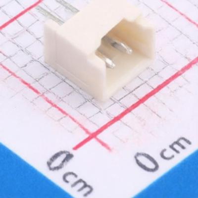 China 1.25mm Plug In Straight Pin Connector JUSHUO JS12T-S02MXA-00 with 1000V AC Withstand Voltage Rating for sale