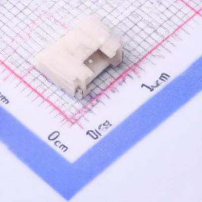 China Horizontal 2.0mm pitch SMT socket connector featuring buckle JUSHUO GH200-S03ACA-00 for connections for sale