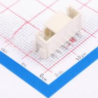 China Durable 2.5mm pitch vertical SMT connector JUSHUO AFC25-S06CCA-00 rated 250 volts and 3 amps current for sale