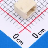 China Snap fit SMT connector 1.0mm pitch horizontal with phosphor bronze terminals and LCP UL94V0 base JUSHUO SHB10-S02DCA-00 for sale