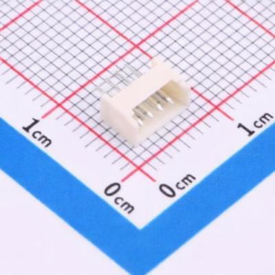 China High Reliability 1.25mm Plug In Straight Pin Connector JUSHUO JS12T S04MXA 00 with ROHS Certification for sale