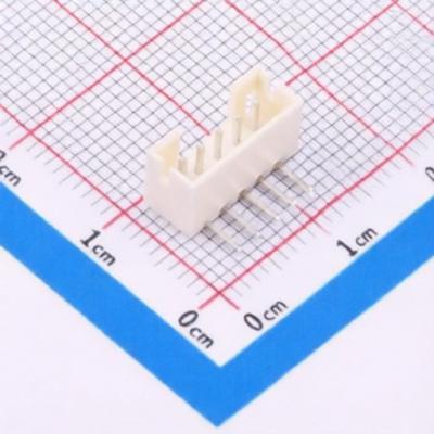 China Right Angle Plug-in Straight Pin Header 2.0mm Pitch Connector JUSHUO JS20T-S05PHW-00 for PCB Electronic for sale