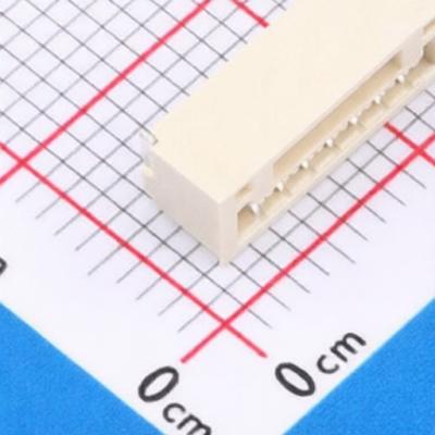 China 1.25mm pitch SMT connector horizontal with latch JUSHUO GH125-S07DCA-00 rated 50 volts 1 amp AC DC for sale