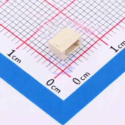 China PCB mount horizontal SMT connector 1.0mm pitch JUSHUO SHB10-S03DCA-00 with phosphor bronze contacts for sale