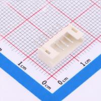 China Plug in Straight Pin Connector 2.0mm Pitch JUSHUO JS20T S06PHA 00 with PA66 UL 94V 0 Plastic Housing for sale