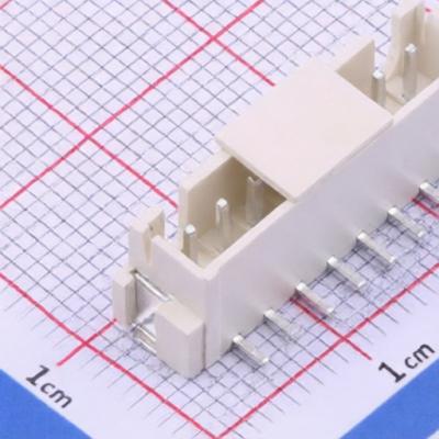 China Vertical Surface Mount Connector JUSHUO AFC25-S08CCA-00 2.5mm Rated Voltage 250V AC DC Current 3 Amp for sale
