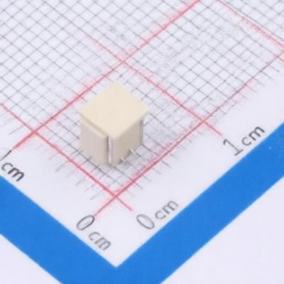 China LCP UL94V0 Material Connector JUSHUO SHB10-S02CCA-00 Featuring Nickel Tin Plating and Buckle for PCB for sale