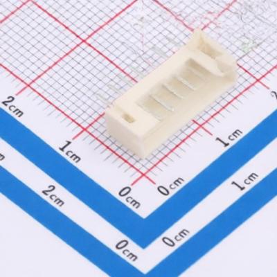 China PCB Connector with Tin Plated Brass Contacts JUSHUO JS20T S07PHA 00 2.0mm Pitch Plug in Straight Pin for sale