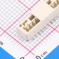 China Durable horizontal SMT connector latch 1.25mm pitch JUSHUO GH125-S11CCA-00 with phosphor copper pins for sale