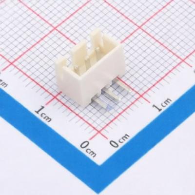 China Electronic Connector 2.5mm Pitch Plug-in Bent Pin Model JUSHUO JS25T-S03XHW-00 for Device Integration for sale