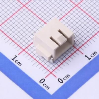China Durable 2.5mm Horizontal SMT Connector Featuring Latch JUSHUO GH250-S02DCA-00 Suitable for Electronic Assemblies for sale