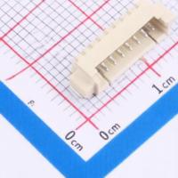 China Wafer patch socket connector 125mm pitch JUSHUO 1.25T-8PWT ideal for FPC FFC mating and connection for sale