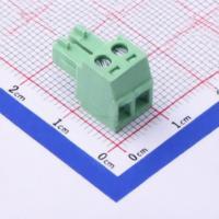 China KANGNEX WJ15EDGK 3.81 02P 14 00A electrical connector featuring UL94V 0 rated PA66 housing material for sale