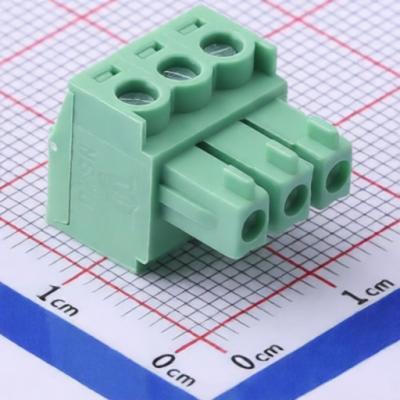 China KANGNEX WJ15EDGK 3.81 03P 14 00A plug in terminal block offering wire range and insulation resistance for sale