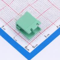 China electrical plug in terminal block KANGNEX WJ2EDGV 5.08 02P 14 00A with 5.08mm pitch and PA66 UL94V 0 housing material for sale
