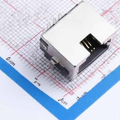 China Durable Ethernet Connector JXTCONN RJ45-1002-8P Suitable for Network Communication Applications for sale