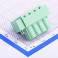 China electrical terminal block KANGNEX WJ2EDGKM 5.08 04P 14 00A with 5.08mm pitch and UL IEC certifications for sale