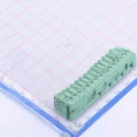 China KANGNEX WJ15EDGK 3.81 16P 14 00A plug in terminal block with AC1600V withstanding voltage and UL IEC for sale