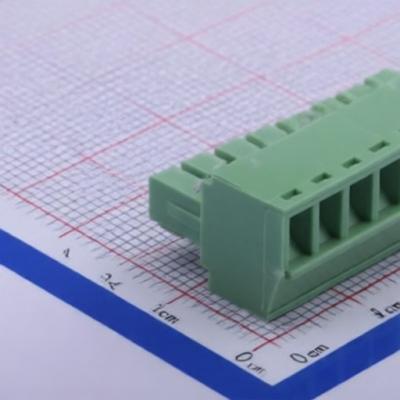 China wire termination solution KANGNEX WJ15EDGK 3.81 08P 14 00A terminal block with rated voltage 300 volts for sale