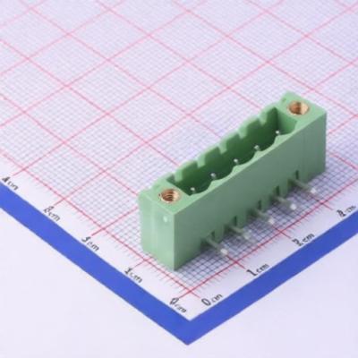 China industrial terminal block KANGNEX WJ2EDGRM-5.08-05P-14-00A featuring UL IEC certification and 5.08 mm pitch for sale