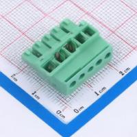 China KANGNEX WJ15EDGKA 3.81 05P 14 00A plug in terminal block with PA66 housing and UL IEC certifications for sale